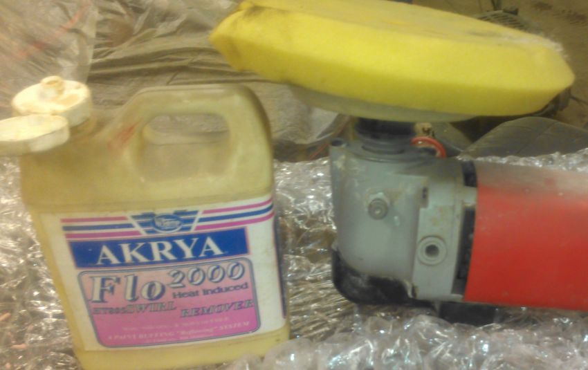 Buffing a Polycarbonate Windshield